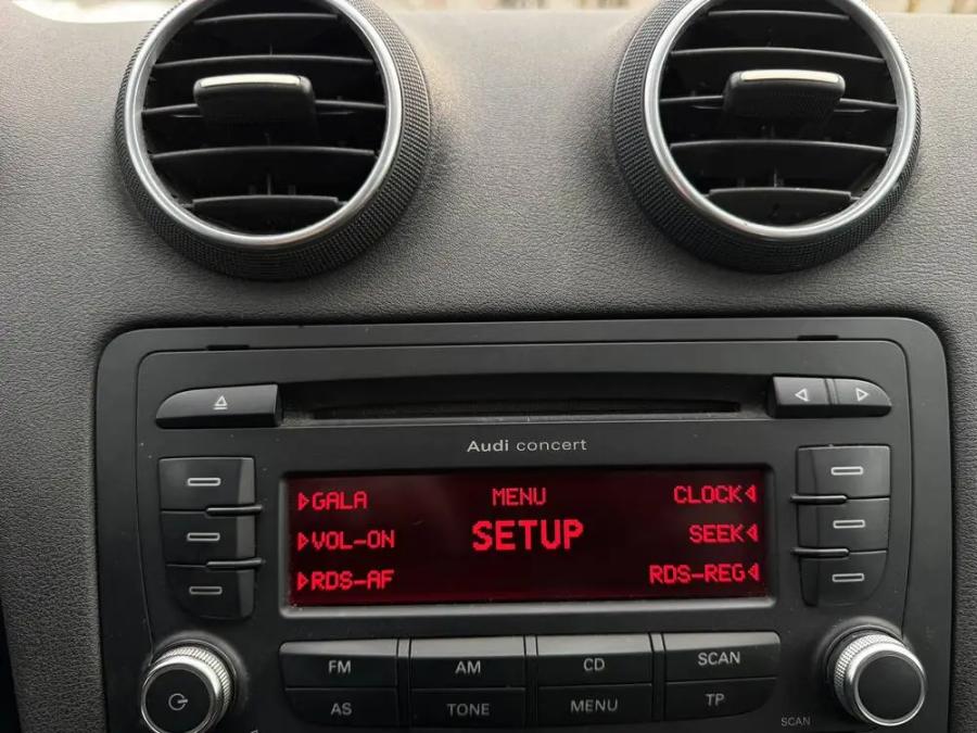 Black Audi A3 2006 in Riga, with an engine capacity of 1.90 L and mileage of 340 thousand km for 2490 €, photo 10 on AUTOMOTO.COM.LV