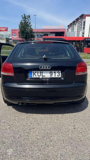 Melns Audi A3 2006 Viļņa, ar dzinēja tilpumu 1.97 L un nobraukumu 396 tūkst. km par 1100 €, foto 4 vietnē AUTOMOTO.COM.LV