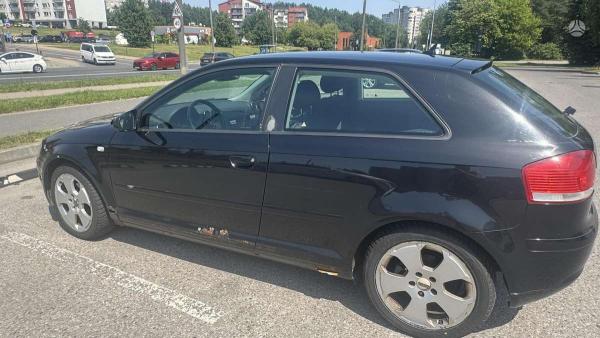 Melns Audi A3 2006 Viļņa, ar dzinēja tilpumu 1.97 L un nobraukumu 396 tūkst. km par 1100 €, foto 4 vietnē AUTOMOTO.COM.LV