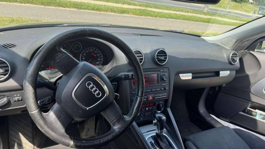 Melns Audi A3 2006 Viļņa, ar dzinēja tilpumu 1.97 L un nobraukumu 396 tūkst. km par 1100 €, foto 8 vietnē AUTOMOTO.COM.LV