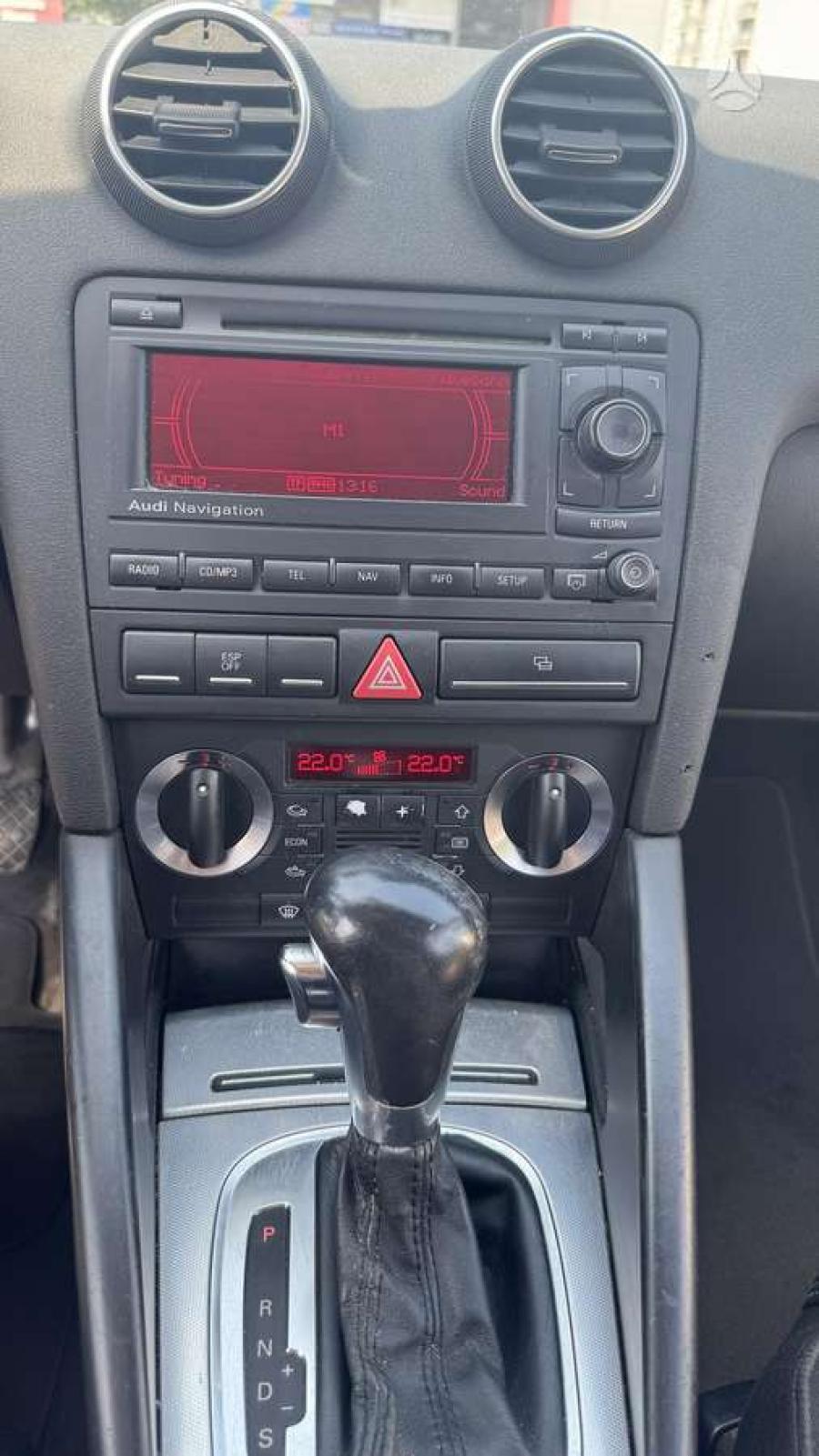 Melns Audi A3 2006 Viļņa, ar dzinēja tilpumu 1.97 L un nobraukumu 396 tūkst. km par 1100 €, foto 9 vietnē AUTOMOTO.COM.LV