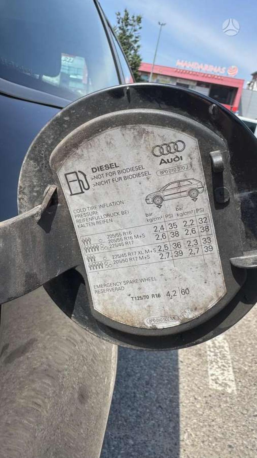 Melns Audi A3 2006 Viļņa, ar dzinēja tilpumu 1.97 L un nobraukumu 396 tūkst. km par 1100 €, foto 16 vietnē AUTOMOTO.COM.LV
