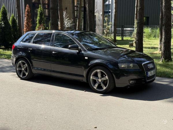 Melns Audi A3 2006 Viļņa, ar dzinēja tilpumu 1.97 L un nobraukumu 350 tūkst. km par 2700 €, foto 2 vietnē AUTOMOTO.COM.LV