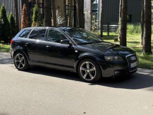 Black Audi A3 2006 in Vilnius, with an engine capacity of 1.97 L and mileage of 350 thousand km for 2700 €, photo 3 on AUTOMOTO.COM.LV
