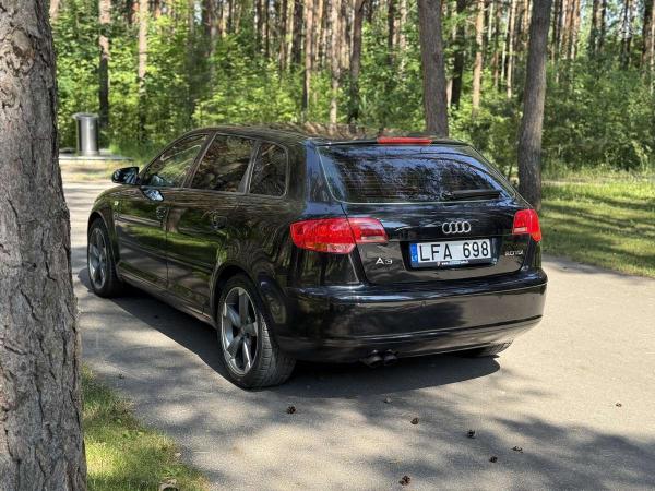 Melns Audi A3 2006 Viļņa, ar dzinēja tilpumu 1.97 L un nobraukumu 350 tūkst. km par 2700 €, foto 4 vietnē AUTOMOTO.COM.LV