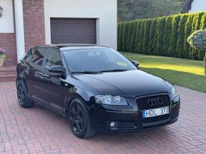 Black Audi A3 2006 in Klaipeda, with an engine capacity of 1.97 L and mileage of 295 thousand km for 2450 €, photo 3 on AUTOMOTO.COM.LV