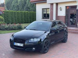 Black Audi A3 2006 in Klaipeda, with an engine capacity of 1.97 L and mileage of 295 thousand km for 2450 €, photo 4 on AUTOMOTO.COM.LV