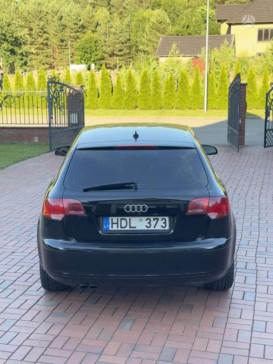 Black Audi A3 2006 in Klaipeda, with an engine capacity of 1.97 L and mileage of 295 thousand km for 2450 €, photo 7 on AUTOMOTO.COM.LV