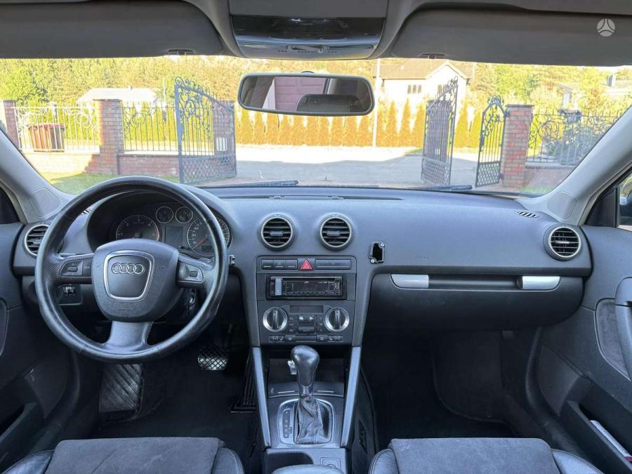 Black Audi A3 2006 in Klaipeda, with an engine capacity of 1.97 L and mileage of 295 thousand km for 2450 €, photo 12 on AUTOMOTO.COM.LV