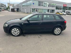 Black Audi A3 2006 in Vilnius, with an engine capacity of 1.97 L and mileage of 314 thousand km for 1900 €, photo 4 on AUTOMOTO.COM.LV