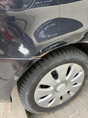 Black Audi A3 2006 in Vilnius, with an engine capacity of 1.97 L and mileage of 314 thousand km for 1900 €, photo 12 on AUTOMOTO.COM.LV