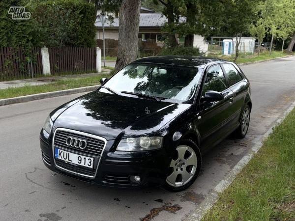 Черный Ауди А3 2006 в Вильнюс, объемом двигателя 2.00 л и пробегом 396 тыс. км за 1500 €, фото 2 на AUTOMOTO.COM.LV