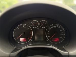 Black Audi A3 2006 in Vilnius, with an engine capacity of 2.00 L and mileage of 396 thousand km for 1500 €, photo 13 on AUTOMOTO.COM.LV