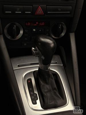 Black Audi A3 2006 in Vilnius, with an engine capacity of 2.00 L and mileage of 396 thousand km for 1500 €, photo 14 on AUTOMOTO.COM.LV