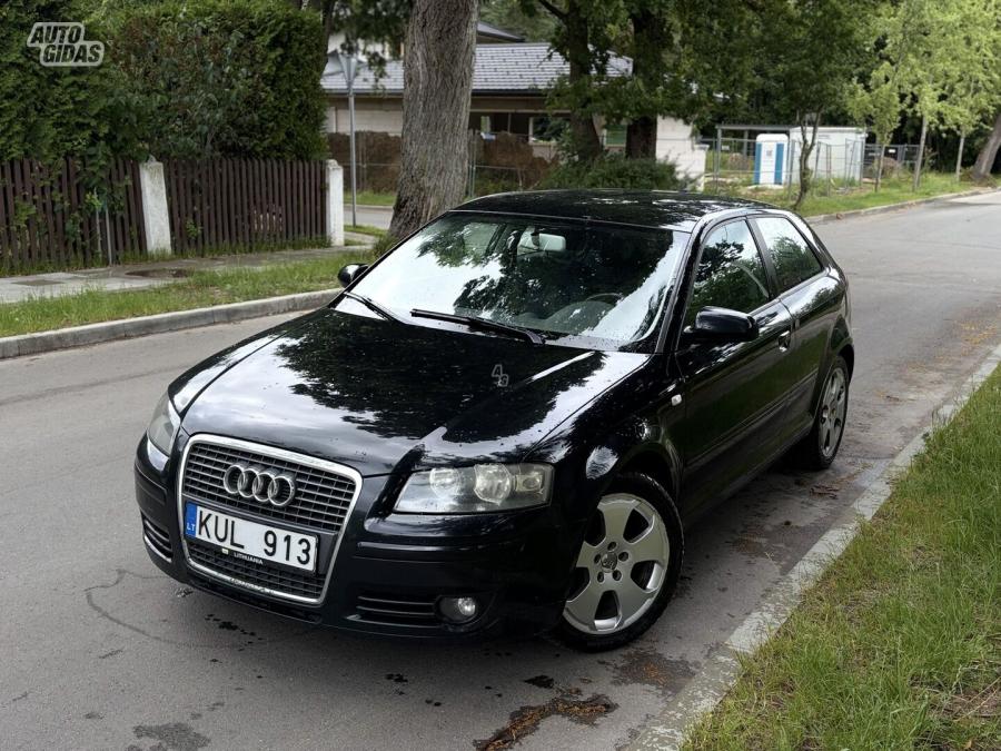 Melns Audi A3 2006 Viļņa, ar dzinēja tilpumu 2.00 L un nobraukumu 396 tūkst. km par 1500 €, foto 3 vietnē AUTOMOTO.COM.LV