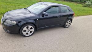 Black Audi A3 2006 in Raseiniai, with an engine capacity of 2.00 L and mileage of 390 thousand km for 1650 €, photo 3 on AUTOMOTO.COM.LV