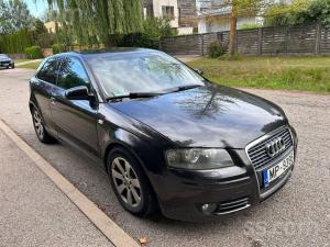 Melns Audi A3 2006 Rīga, ar dzinēja tilpumu 2.00 L un nobraukumu 0 tūkst. km par 1700 €, foto  vietnē AUTOMOTO.COM.LV