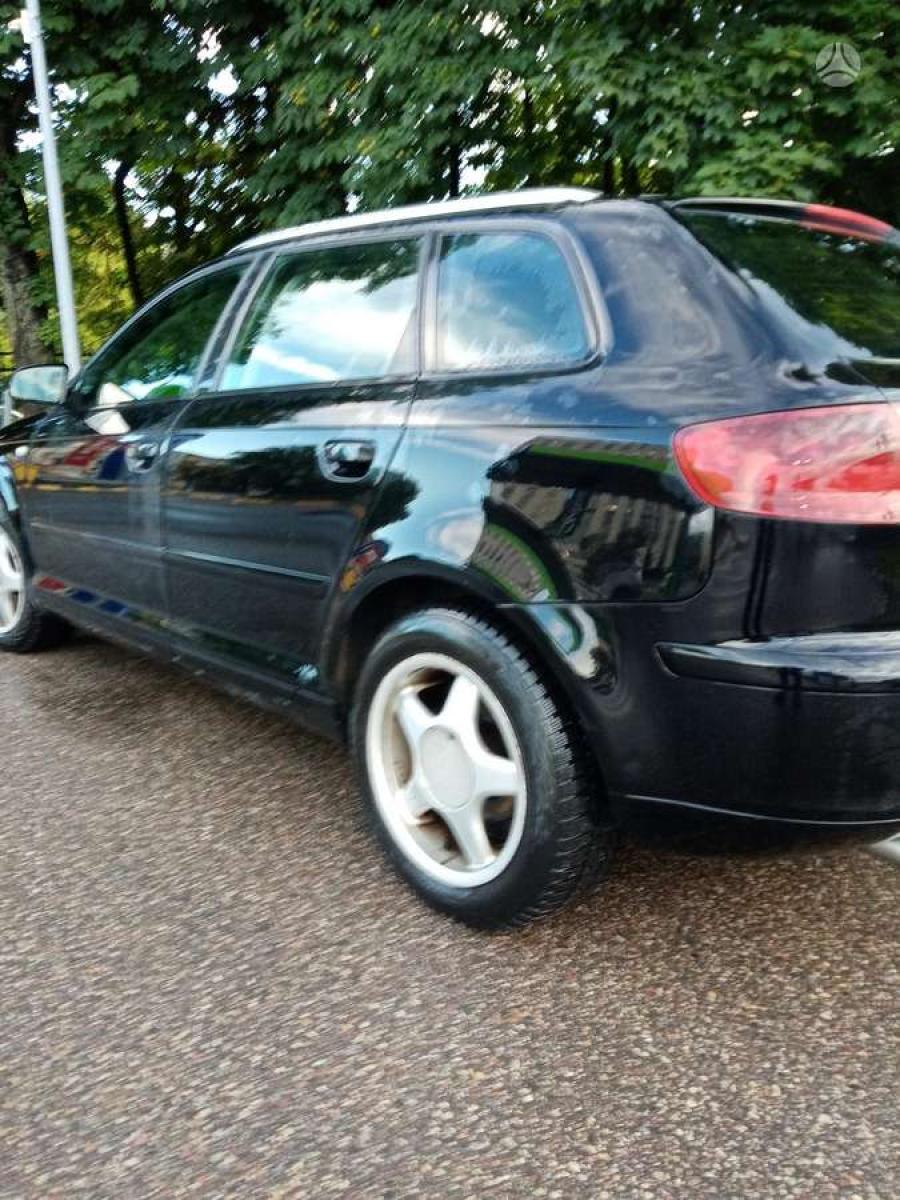 Melns Audi A3 2006 Viļņa, ar dzinēja tilpumu 1.97 L un nobraukumu 480 tūkst. km par 1550 €, foto 10 vietnē AUTOMOTO.COM.LV