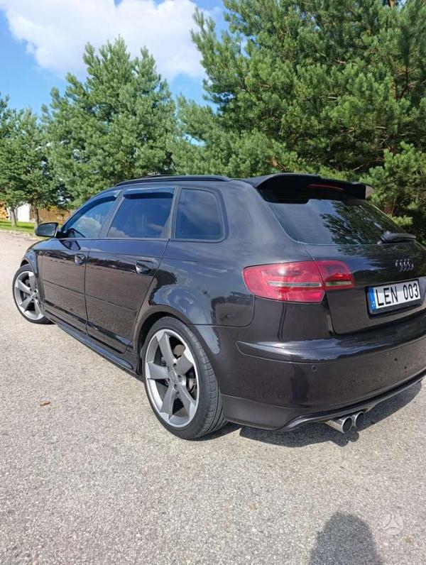 Black Audi A3 2006 in Vilnius, with an engine capacity of 1.97 L and mileage of 308 thousand km for 5200 €, photo 3 on AUTOMOTO.COM.LV