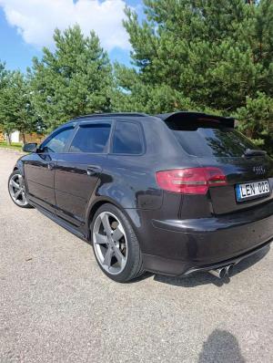 Black Audi A3 2006 in Vilnius, with an engine capacity of 1.97 L and mileage of 308 thousand km for 5200 €, photo 4 on AUTOMOTO.COM.LV