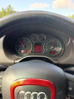Black Audi A3 2006 in Vilnius, with an engine capacity of 1.97 L and mileage of 308 thousand km for 5200 €, photo 9 on AUTOMOTO.COM.LV