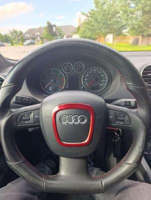 Black Audi A3 2006 in Vilnius, with an engine capacity of 1.97 L and mileage of 308 thousand km for 5200 €, photo 10 on AUTOMOTO.COM.LV