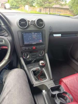 Black Audi A3 2006 in Vilnius, with an engine capacity of 1.97 L and mileage of 308 thousand km for 5200 €, photo 11 on AUTOMOTO.COM.LV