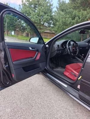 Black Audi A3 2006 in Vilnius, with an engine capacity of 1.97 L and mileage of 308 thousand km for 5200 €, photo 12 on AUTOMOTO.COM.LV