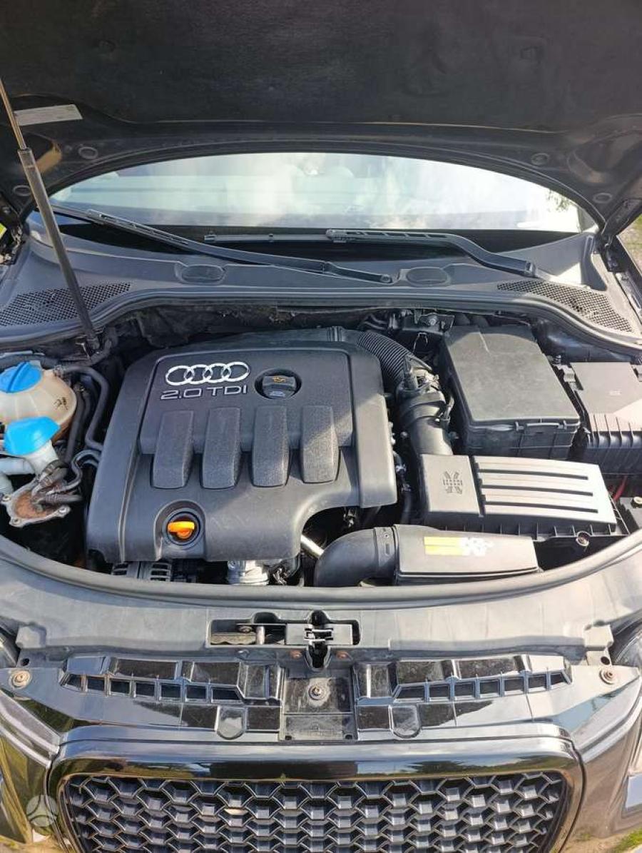 Black Audi A3 2006 in Vilnius, with an engine capacity of 1.97 L and mileage of 308 thousand km for 5200 €, photo 16 on AUTOMOTO.COM.LV