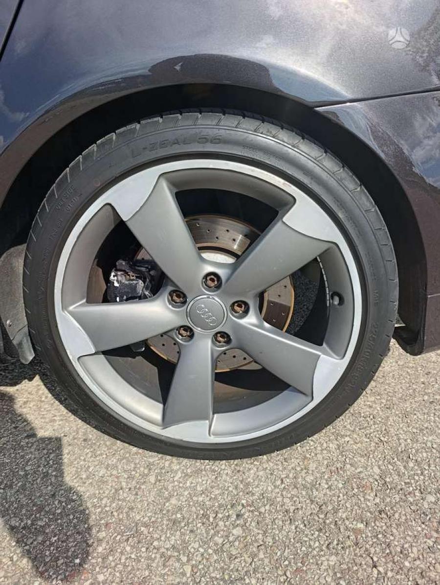 Black Audi A3 2006 in Vilnius, with an engine capacity of 1.97 L and mileage of 308 thousand km for 5200 €, photo 17 on AUTOMOTO.COM.LV