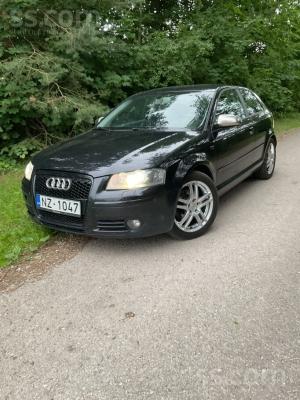 Melns Audi A3 2006 Jelgava, ar dzinēja tilpumu 2.00 L un nobraukumu 255 tūkst. km par 4200 €, foto  vietnē AUTOMOTO.COM.LV