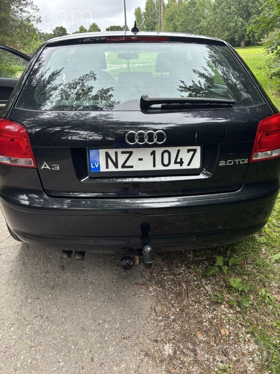 Melns Audi A3 2006 Jelgava, ar dzinēja tilpumu 2.00 L un nobraukumu 255 tūkst. km par 4200 €, foto 3 vietnē AUTOMOTO.COM.LV