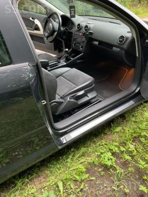 Melns Audi A3 2006 Jelgava, ar dzinēja tilpumu 2.00 L un nobraukumu 255 tūkst. km par 4200 €, foto 5 vietnē AUTOMOTO.COM.LV