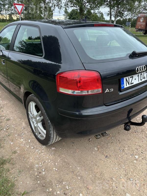 Melns Audi A3 2006 Jelgava, ar dzinēja tilpumu 2.00 L un nobraukumu 255 tūkst. km par 4200 €, foto 5 vietnē AUTOMOTO.COM.LV