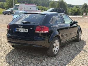 Black Audi A3 2006 in Vilnius, with an engine capacity of 1.98 L and mileage of 294 thousand km for 2100 €, photo 3 on AUTOMOTO.COM.LV