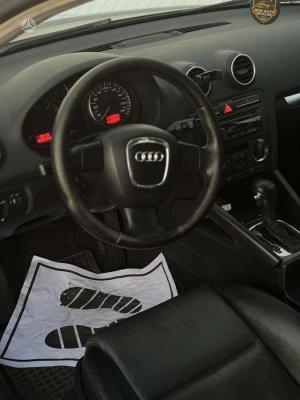 Black Audi A3 2006 in Vilnius, with an engine capacity of 1.98 L and mileage of 294 thousand km for 2100 €, photo 6 on AUTOMOTO.COM.LV