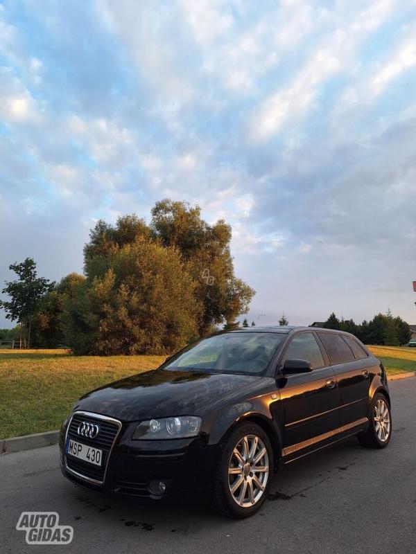 Black Audi A3 2006 in Panevezys, with an engine capacity of 2.00 L and mileage of 193 thousand km for 2900 €, photo 1 on AUTOMOTO.COM.LV