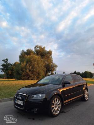 Melns Audi A3 2006 Panevēža, ar dzinēja tilpumu 2.00 L un nobraukumu 193 tūkst. km par 2900 €, foto  vietnē AUTOMOTO.COM.LV
