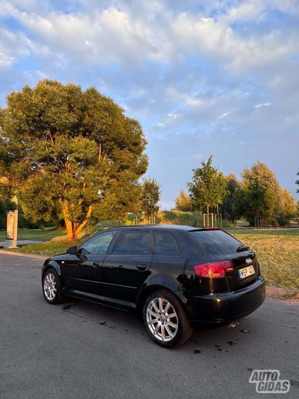 Black Audi A3 2006 in Panevezys, with an engine capacity of 2.00 L and mileage of 193 thousand km for 2900 €, photo 3 on AUTOMOTO.COM.LV