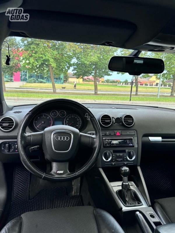 Black Audi A3 2006 in Panevezys, with an engine capacity of 2.00 L and mileage of 193 thousand km for 2900 €, photo 10 on AUTOMOTO.COM.LV