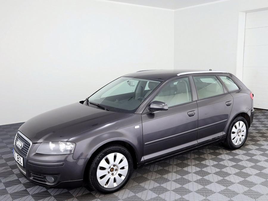 Black Audi A3 2006 in Tallinn, with an engine capacity of 1.60 L and mileage of 328 thousand km for 899 €, photo 10 on AUTOMOTO.COM.LV