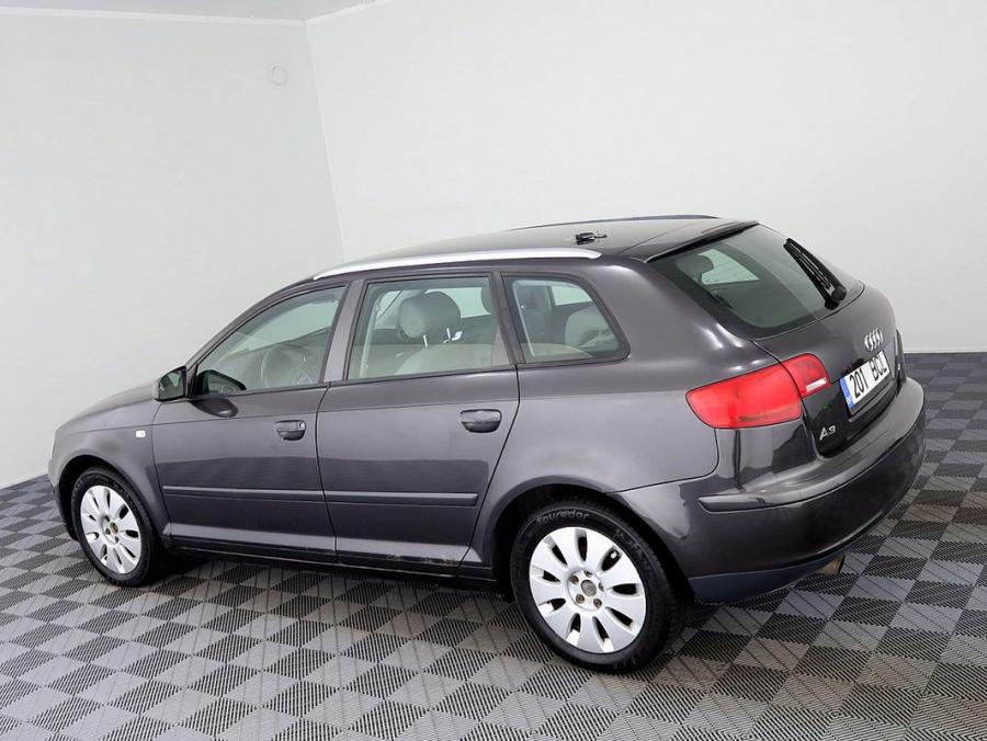 Black Audi A3 2006 in Tallinn, with an engine capacity of 1.60 L and mileage of 328 thousand km for 899 €, photo 12 on AUTOMOTO.COM.LV