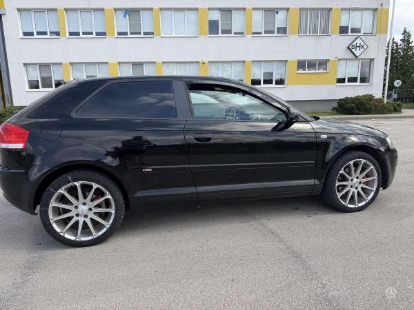 Черный Ауди А3 2006 в Игналина, объемом двигателя 1.97 л и пробегом 239 тыс. км за 1950 €, фото 5 на AUTOMOTO.COM.LV