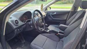 Black Audi A3 2006 in Vilnius, with an engine capacity of 2.00 L and mileage of 480 thousand km for 1650 €, photo 6 on AUTOMOTO.COM.LV