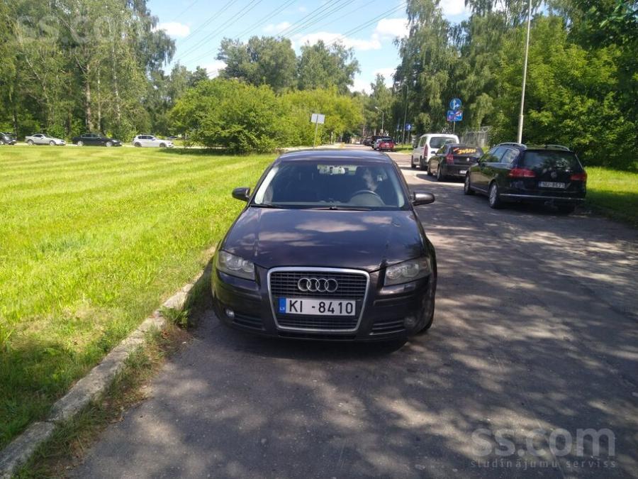 Черный Ауди А3 2006 в Рига, объемом двигателя 2.00 л и пробегом 406 тыс. км за 2000 €, фото 3 на AUTOMOTO.COM.LV