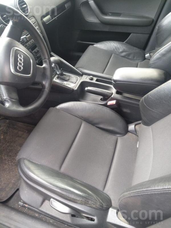 Black Audi A3 2006 in Riga, with an engine capacity of 2.00 L and mileage of 406 thousand km for 2000 €, photo 5 on AUTOMOTO.COM.LV