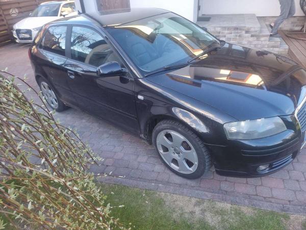 Black Audi A3 2006 in Telschi, with an engine capacity of 1.97 L and mileage of 3 thousand km for 2000 €, photo 2 on AUTOMOTO.COM.LV