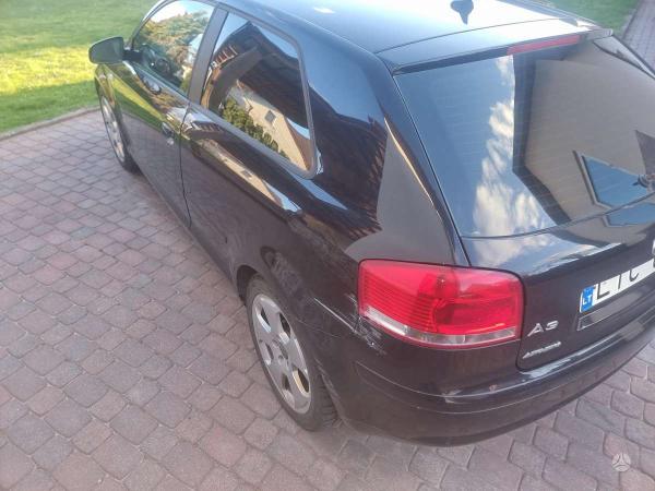 Black Audi A3 2006 in Telschi, with an engine capacity of 1.97 L and mileage of 3 thousand km for 2000 €, photo 4 on AUTOMOTO.COM.LV