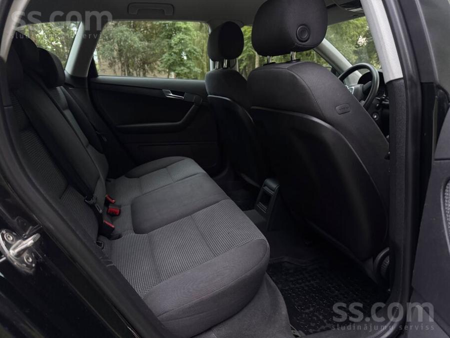 Black Audi A3 2006 in Tukums, with an engine capacity of 1.90 L and mileage of 300 thousand km for 2850 €, photo 7 on AUTOMOTO.COM.LV