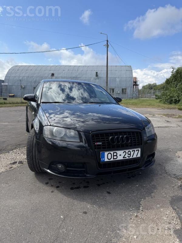 Melns Audi A3 2006 Rīga, ar dzinēja tilpumu 2.00 L un nobraukumu 255 tūkst. km par 4500 €, foto 1 vietnē AUTOMOTO.COM.LV